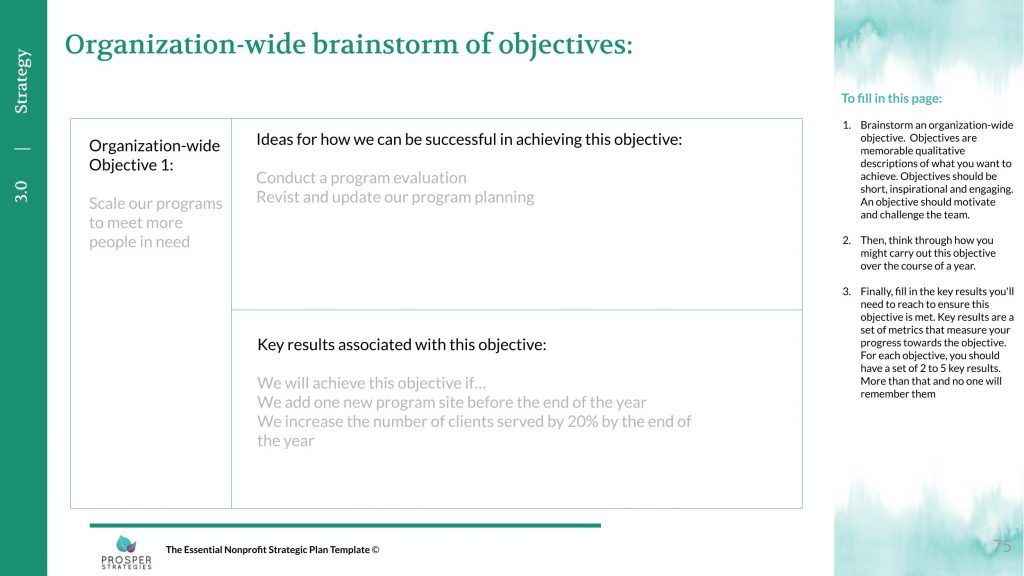 A Nonprofit Strategic Plan Example to Inspire Your Organization